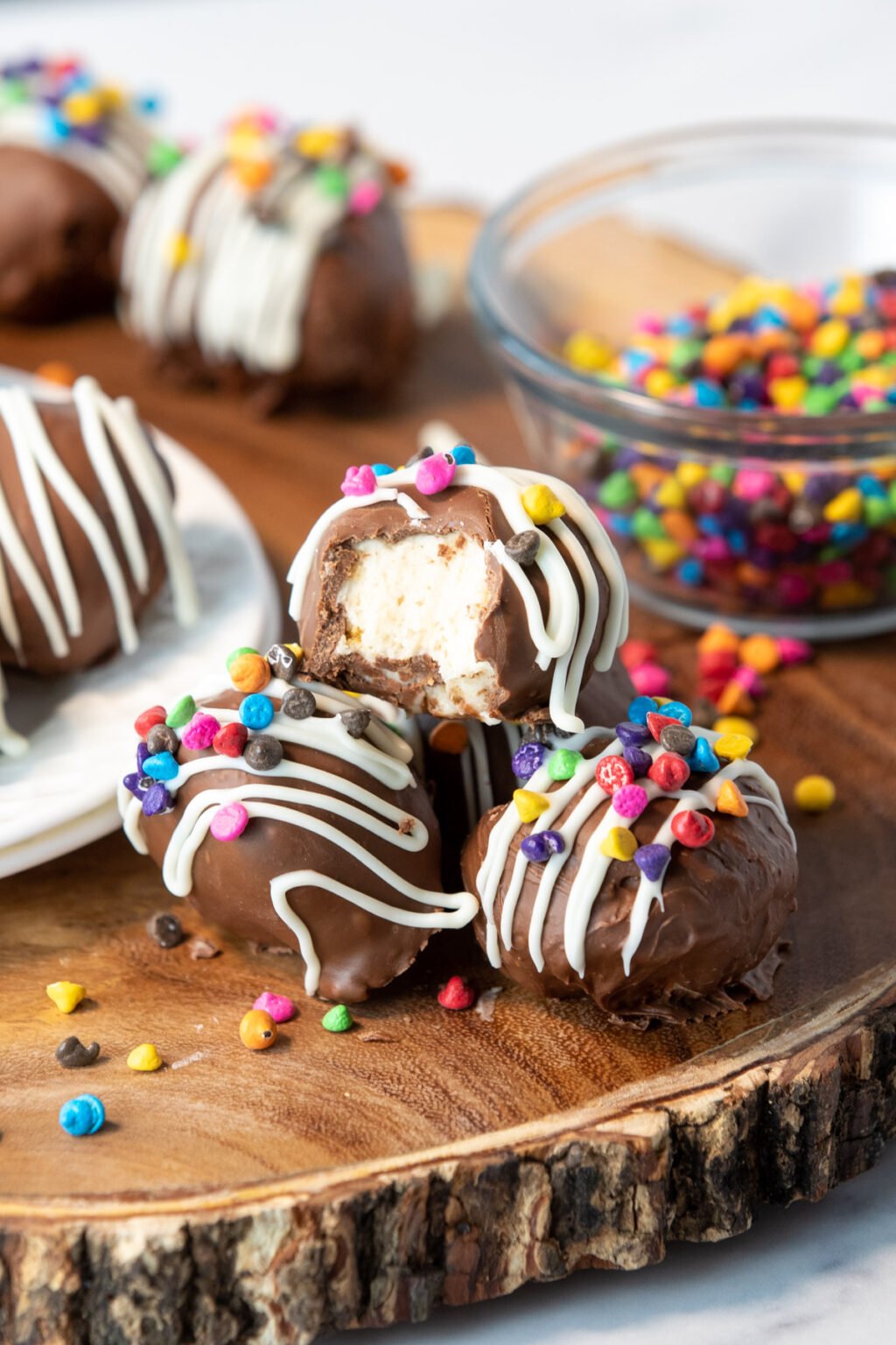 No-Bake Cheesecake Bites - CenterCutCook