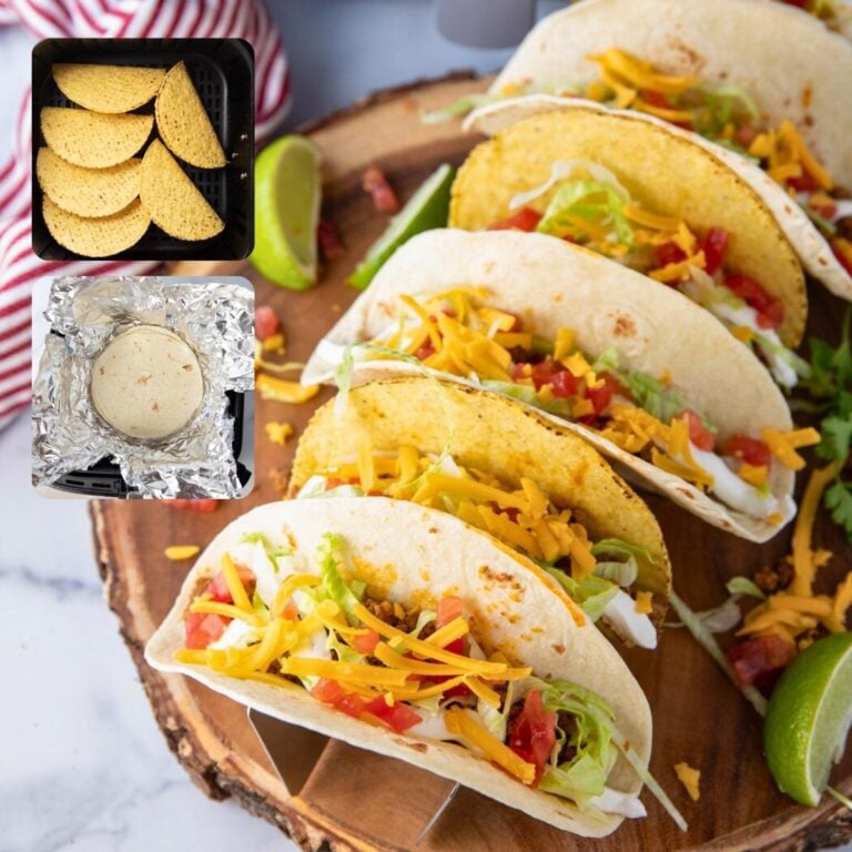 How to Heat Taco Shells in an Air Fryer - CenterCutCook