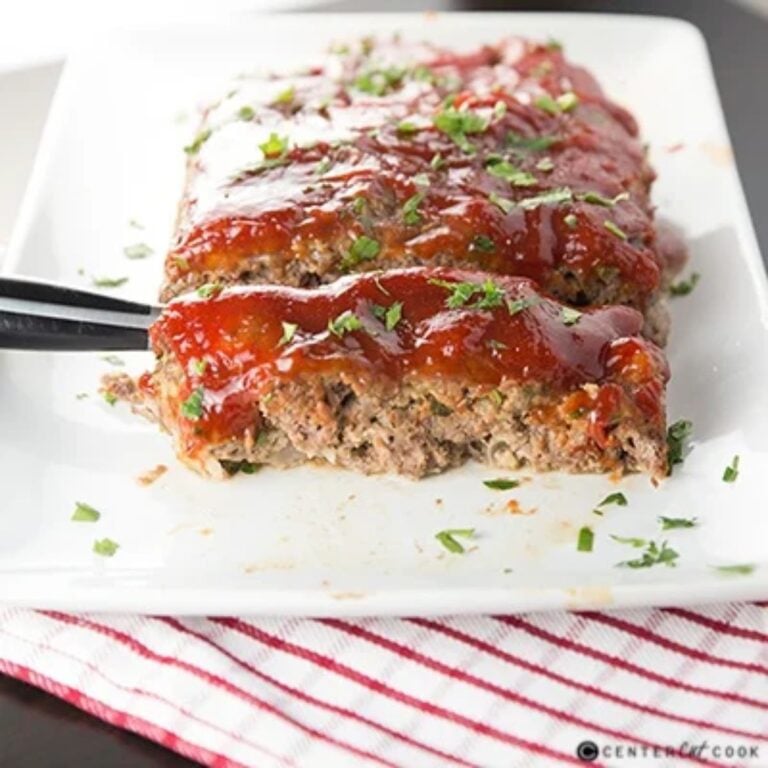 Easy Meatloaf - CenterCutCook