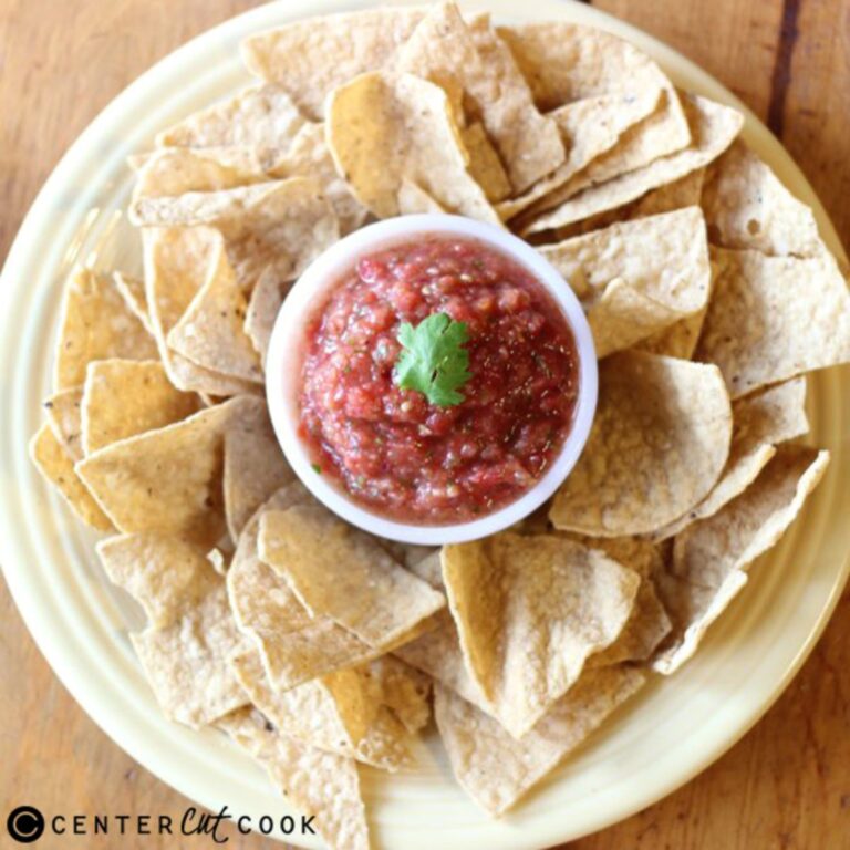 Fresh Homemade Salsa - CenterCutCook