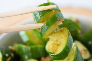 Spiral Cucumber Salad - CenterCutCook