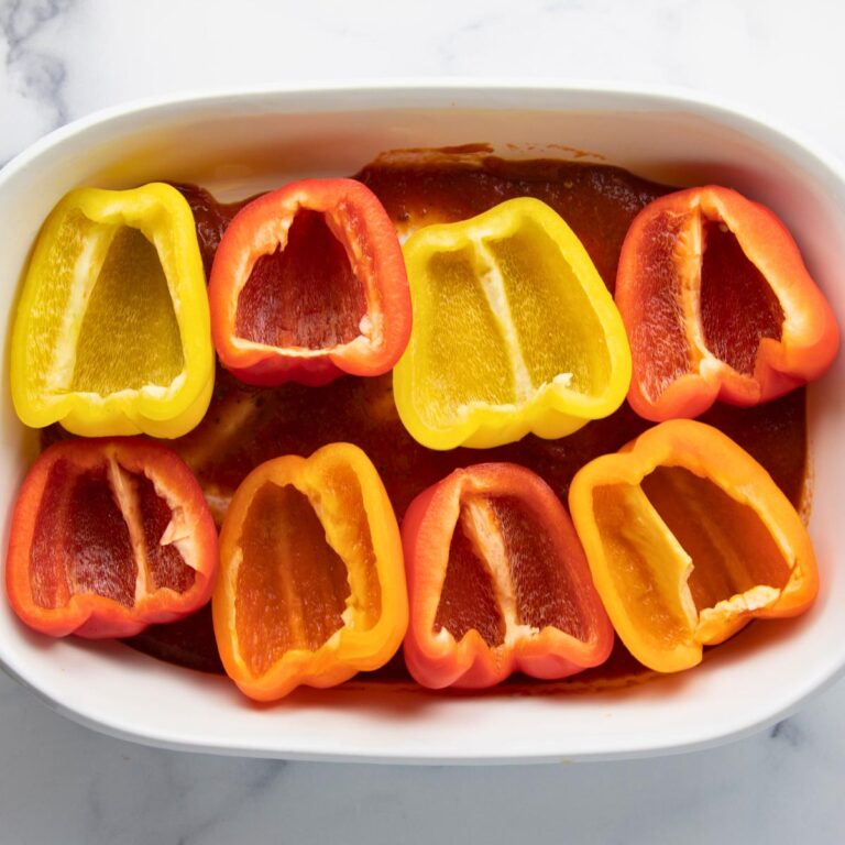 Chicken Stuffed Peppers - CenterCutCook