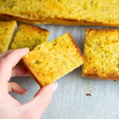 Quick and Easy Garlic Bread - CenterCutCook